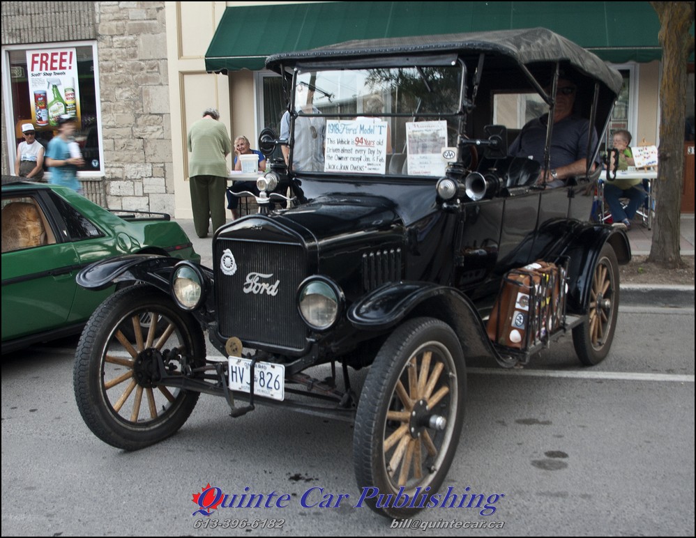 1918 Ford Model T TouringJack Owens, Havelock Ont.Marmora #7 Cruisers ...